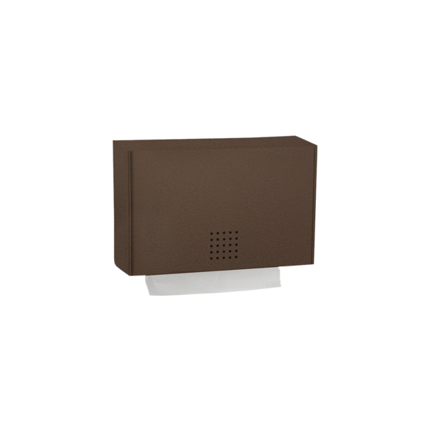Paper towel dispenser small, bronze, approx. 350 sheet, 202mm height ...